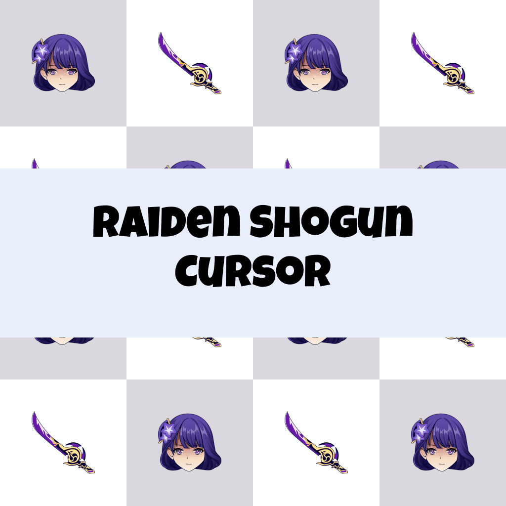 Cursor Raiden Shogun For Chrome - Cursor Pack | Cursor Space